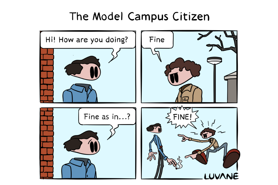 Cartoon #83 by LUVANE - U-Today