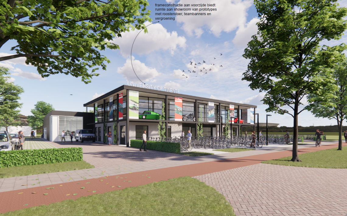 Pand studententeams op Kennispark wordt uithangbord - U-Today