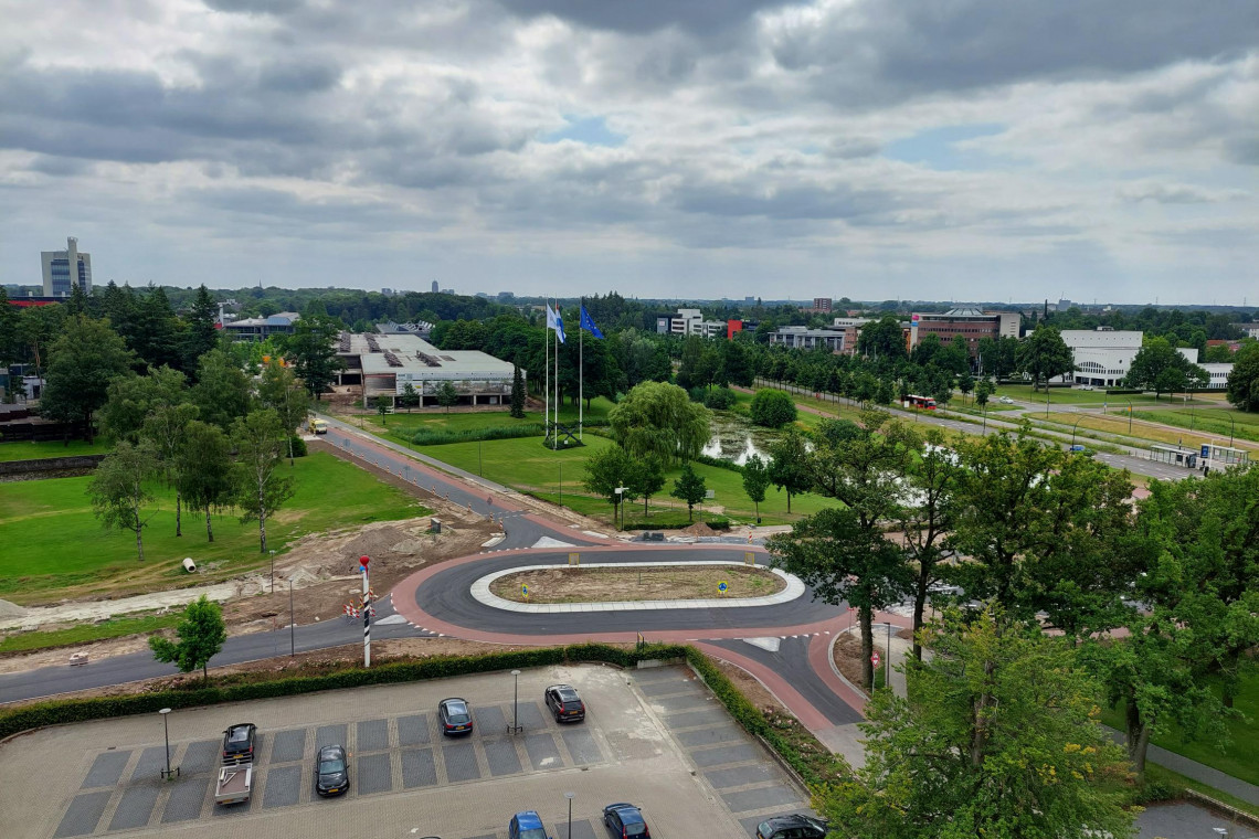 Hoofdingang campus weer open voor verkeer - U-Today