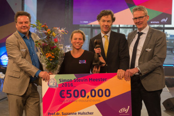 Suzanne Hulscher is Simon Stevin Meester - U-Today