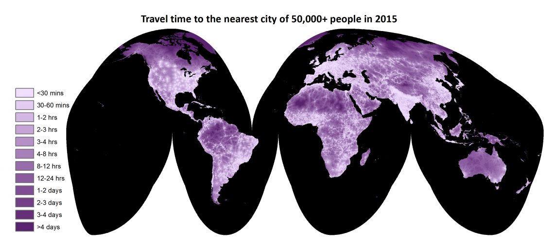Global map of accessibility - U-Today
